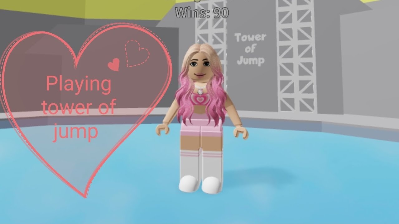 playing tower of jump (roblox) - YouTube