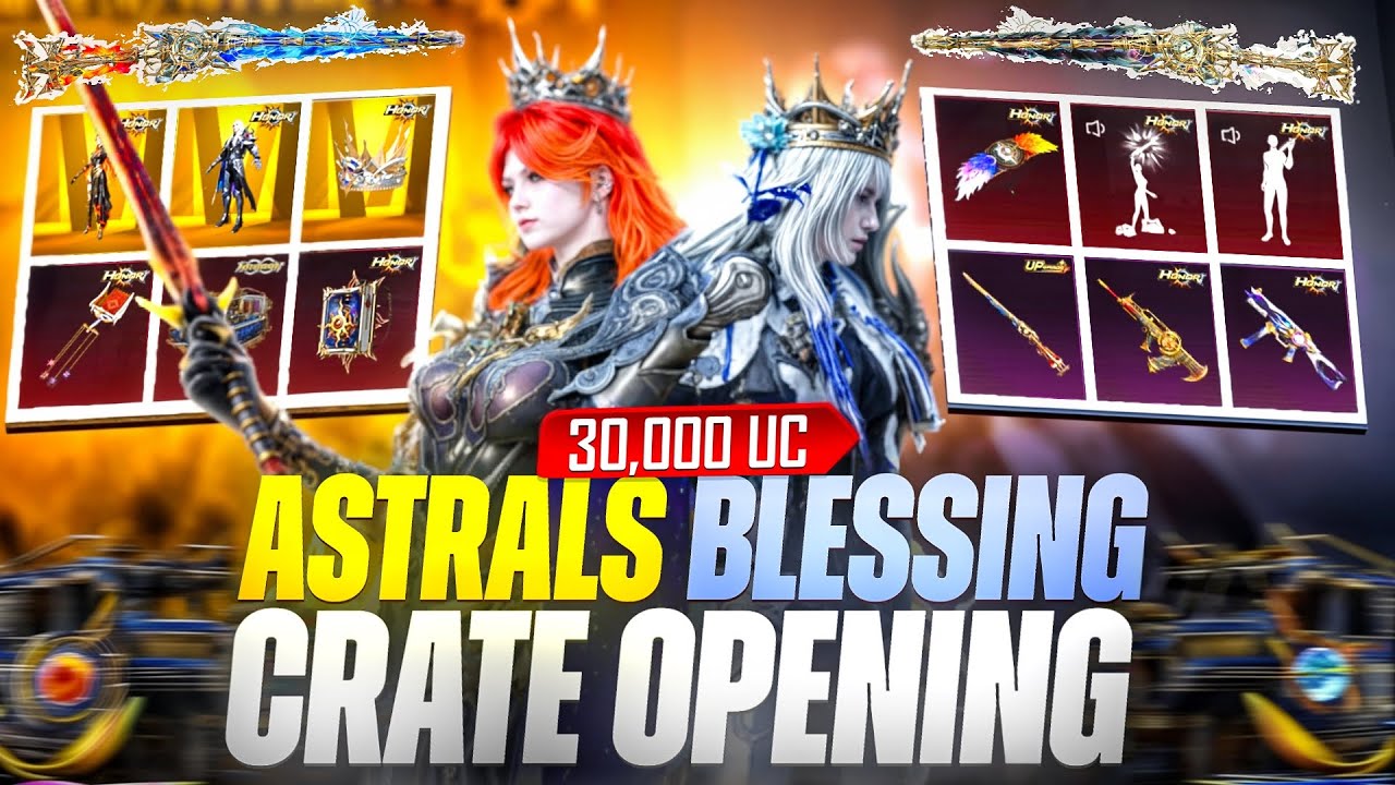 Astral’s Blessings Crate Opening 🔥 VLH Style! | BGMI Event Luck Test 💎 ...