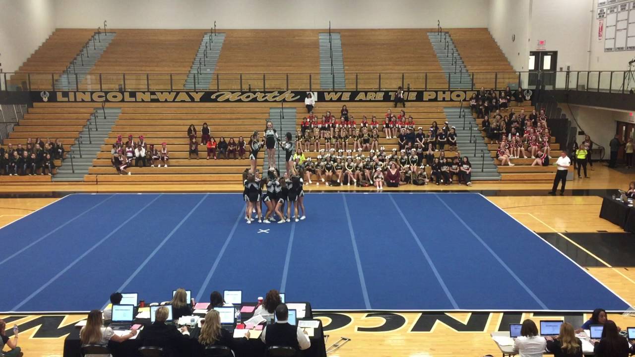 Plainfield Central High School JV Cheer @ North Pole Invite - YouTube