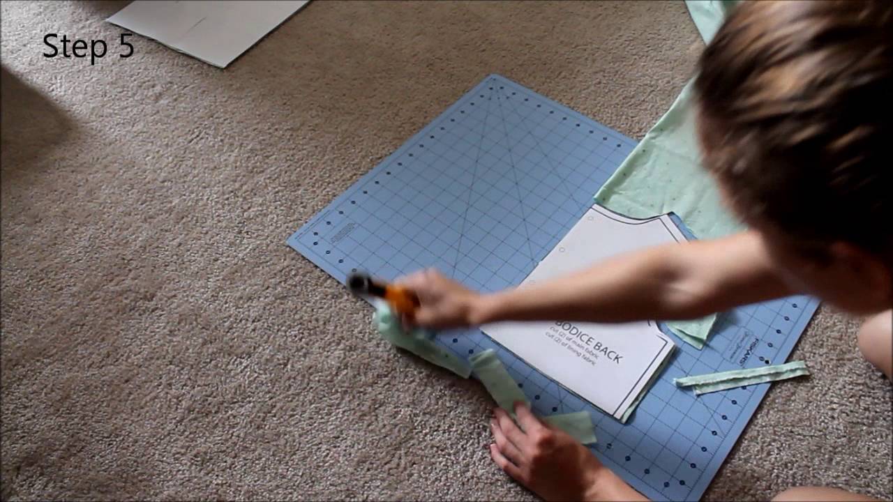 Windy City Dress Tutorial Part 1 - YouTube