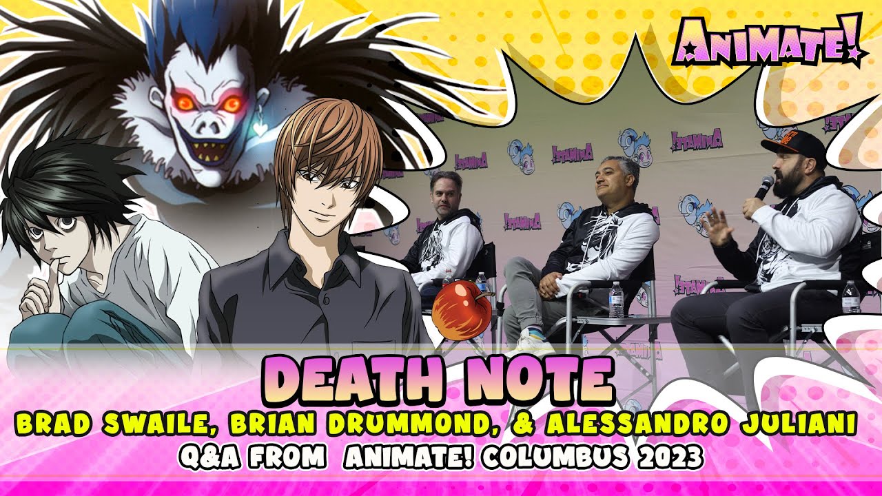 Death Note Q&A - Animate! Columbus 2023 - YouTube