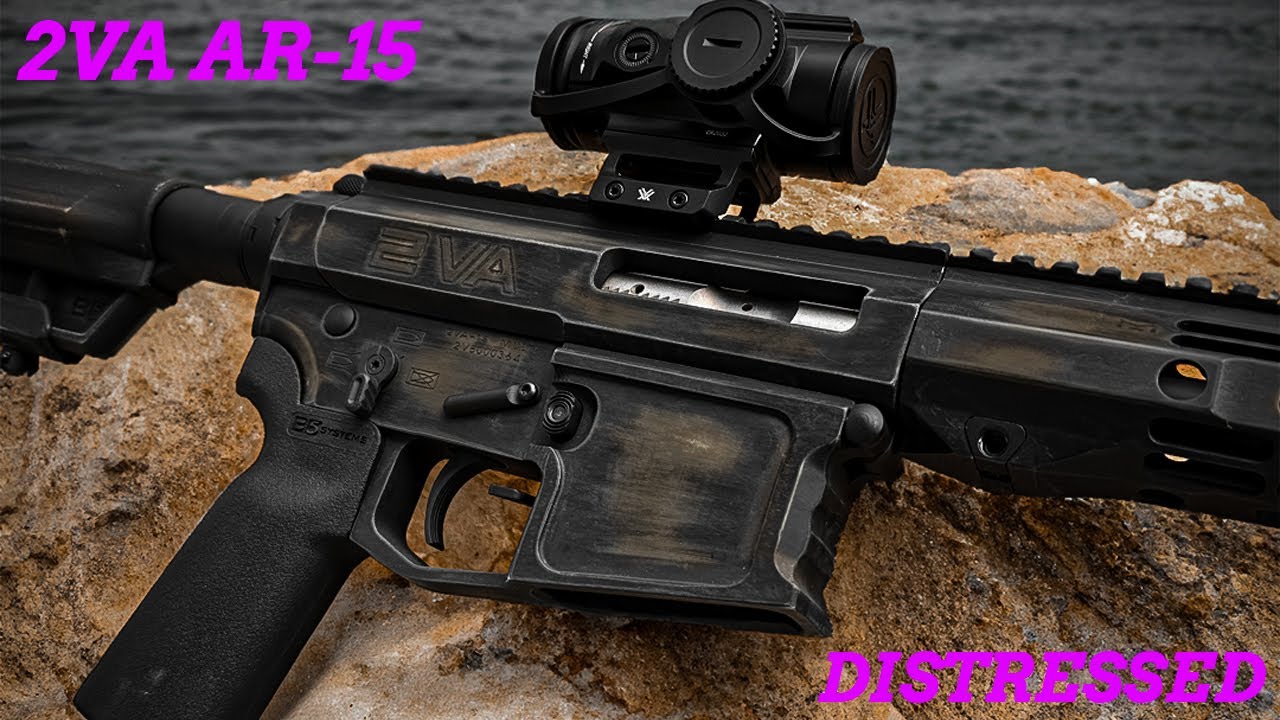 Distressed Cerakote - 2VA AR-15 - YouTube