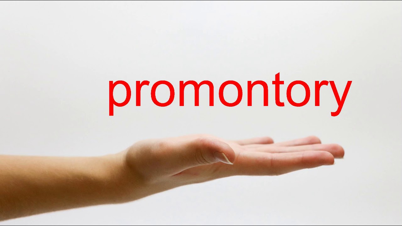 How to Pronounce promontory - American English - YouTube
