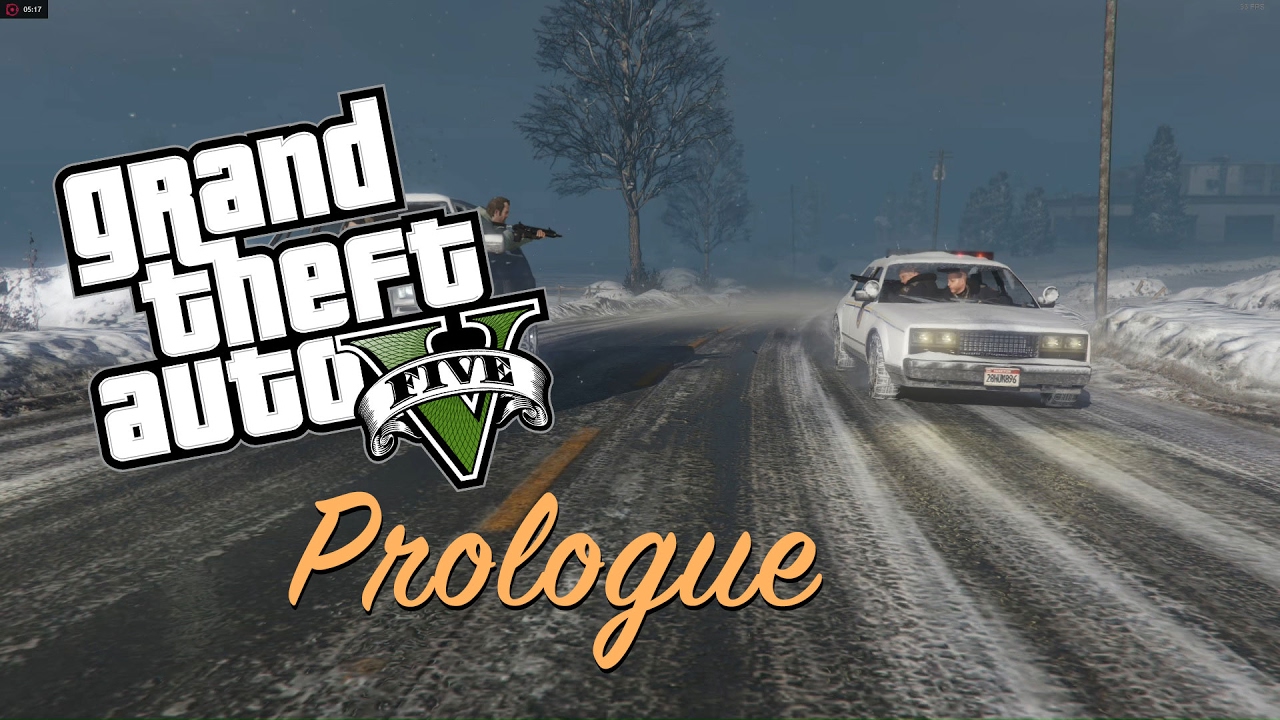 Gta V Prologue Gameplay Walkthrough Youtube
