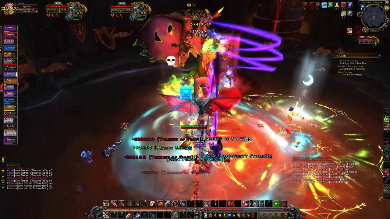 WoW: Legion - Varimathras (Heroic), Antorus: The Burning Throne - YouTube