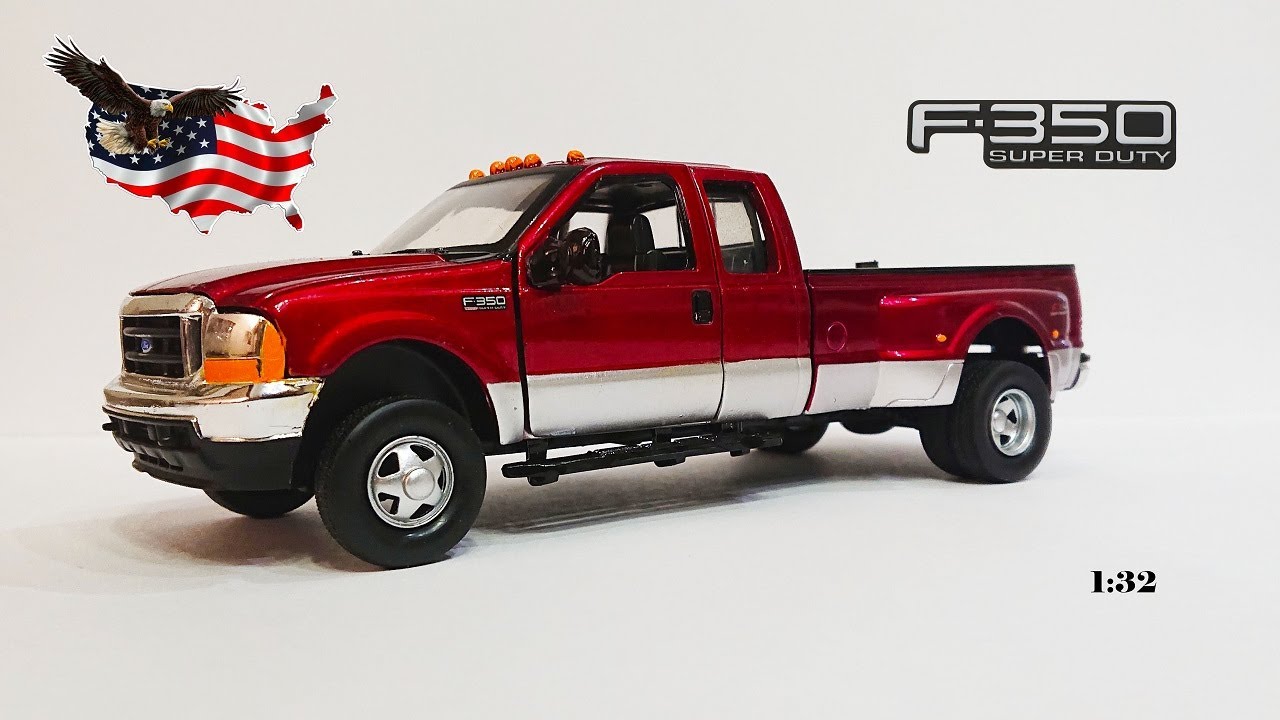 Ford F-350 SUPER DUTY | Diecast model cars 1/32 - YouTube