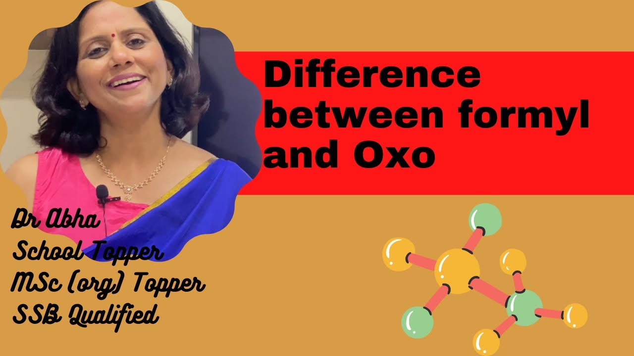 Difference between formyl and oxo - YouTube