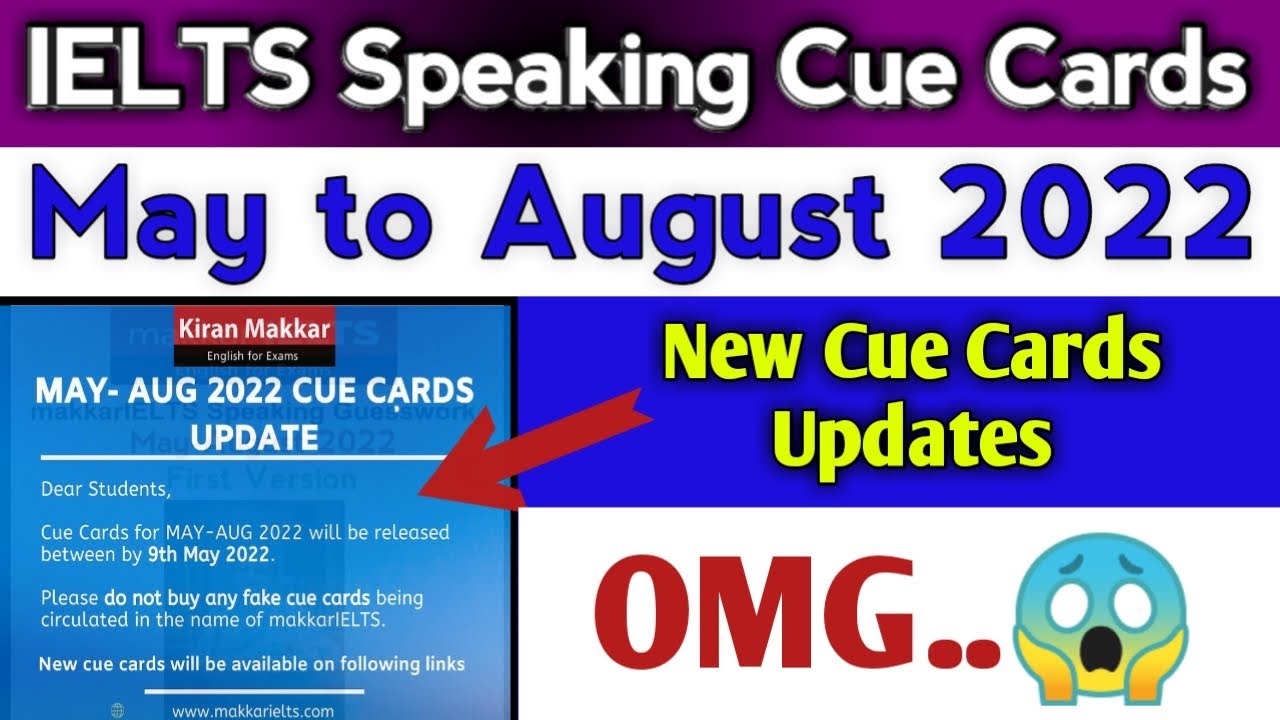 New Cue Cards May to August 2022 | makkar may to August new cue cards ...