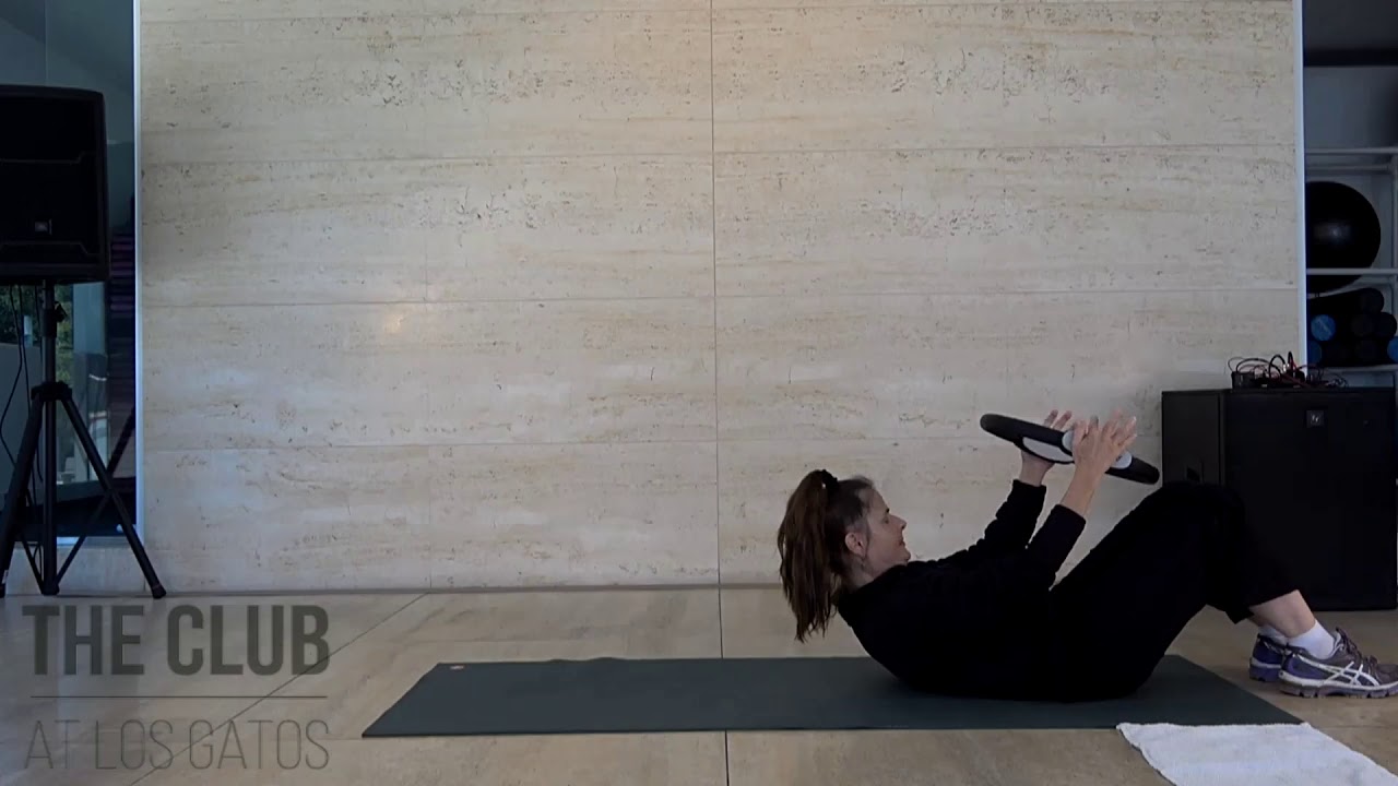 Catherine Kirsch Mat Pilates with a Ring - YouTube