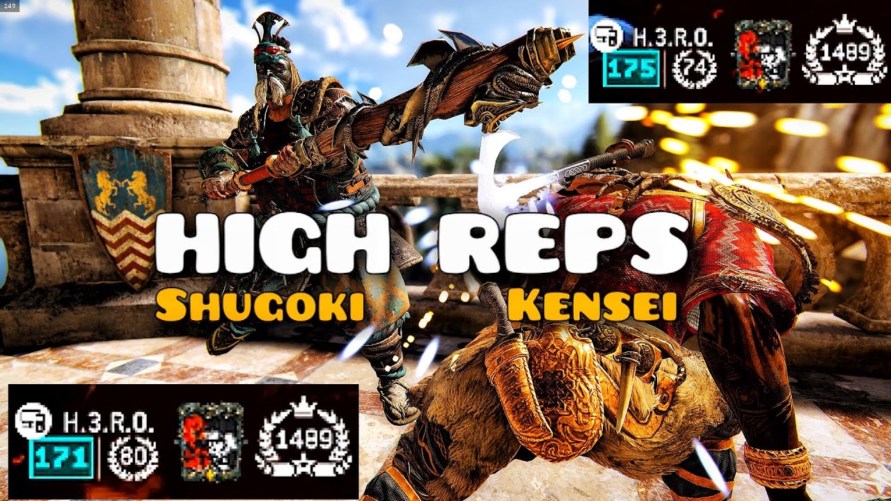 [FOR HONOR] The high repetition Shugoki dominion player or skilled ...