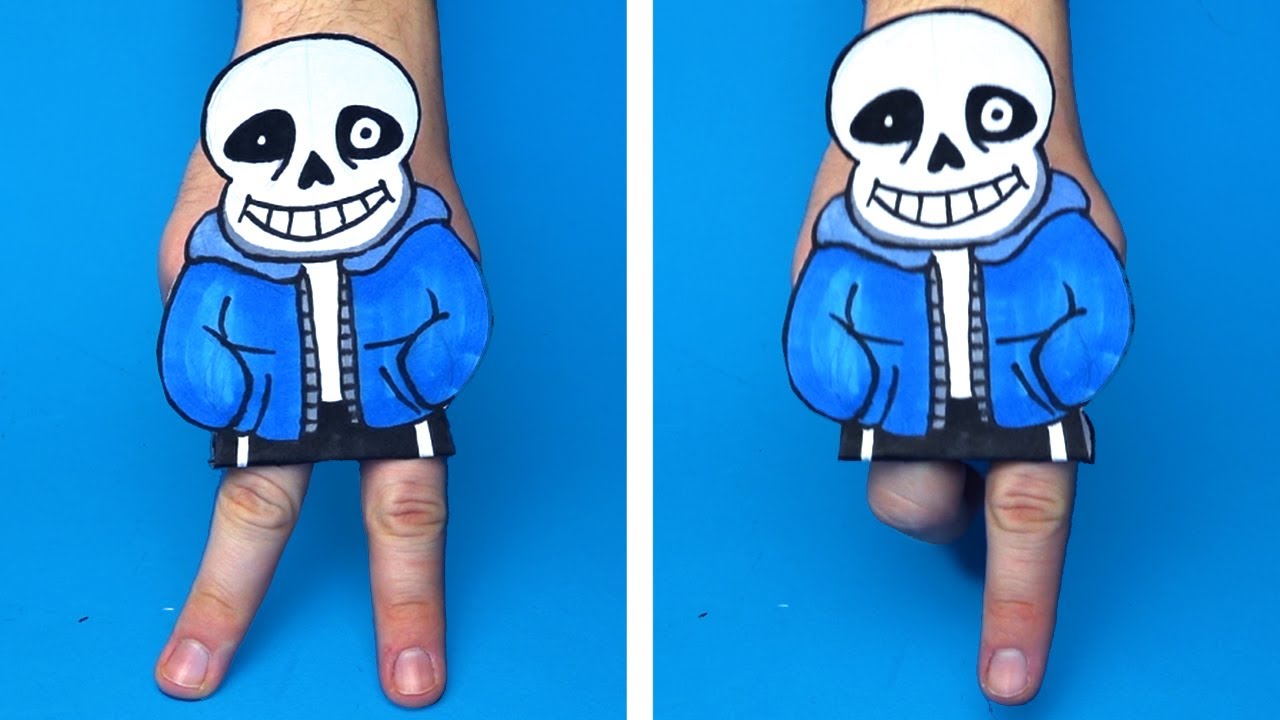 DIY UNDERTALE MAGICAL TRICKS AND MORE - YouTube