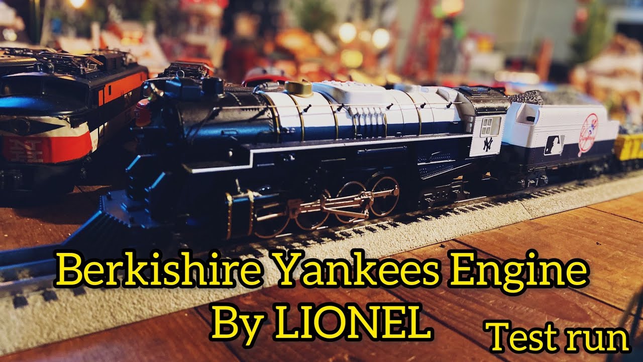 Berkshire Yankees Locomotive by Lionel | Test Run - YouTube