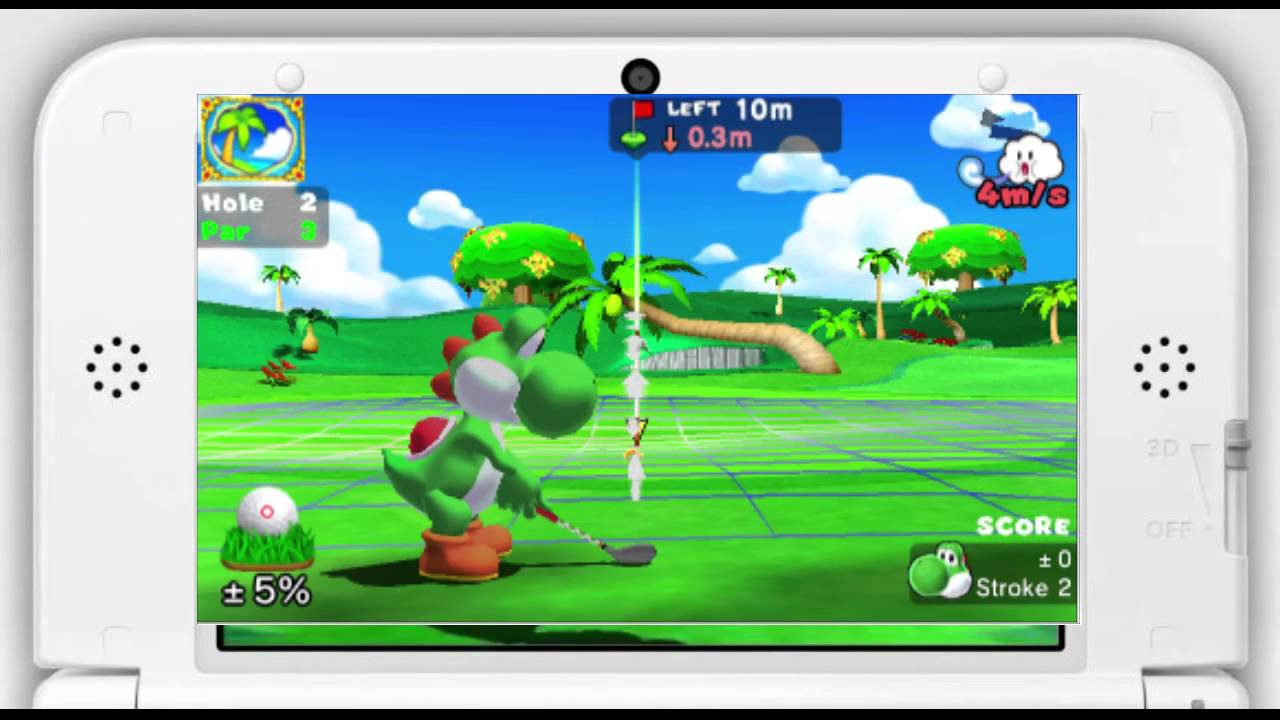 Mario Golf World Tour - Seaside Course Gameplay Walkthrough [ 3DS HD ...