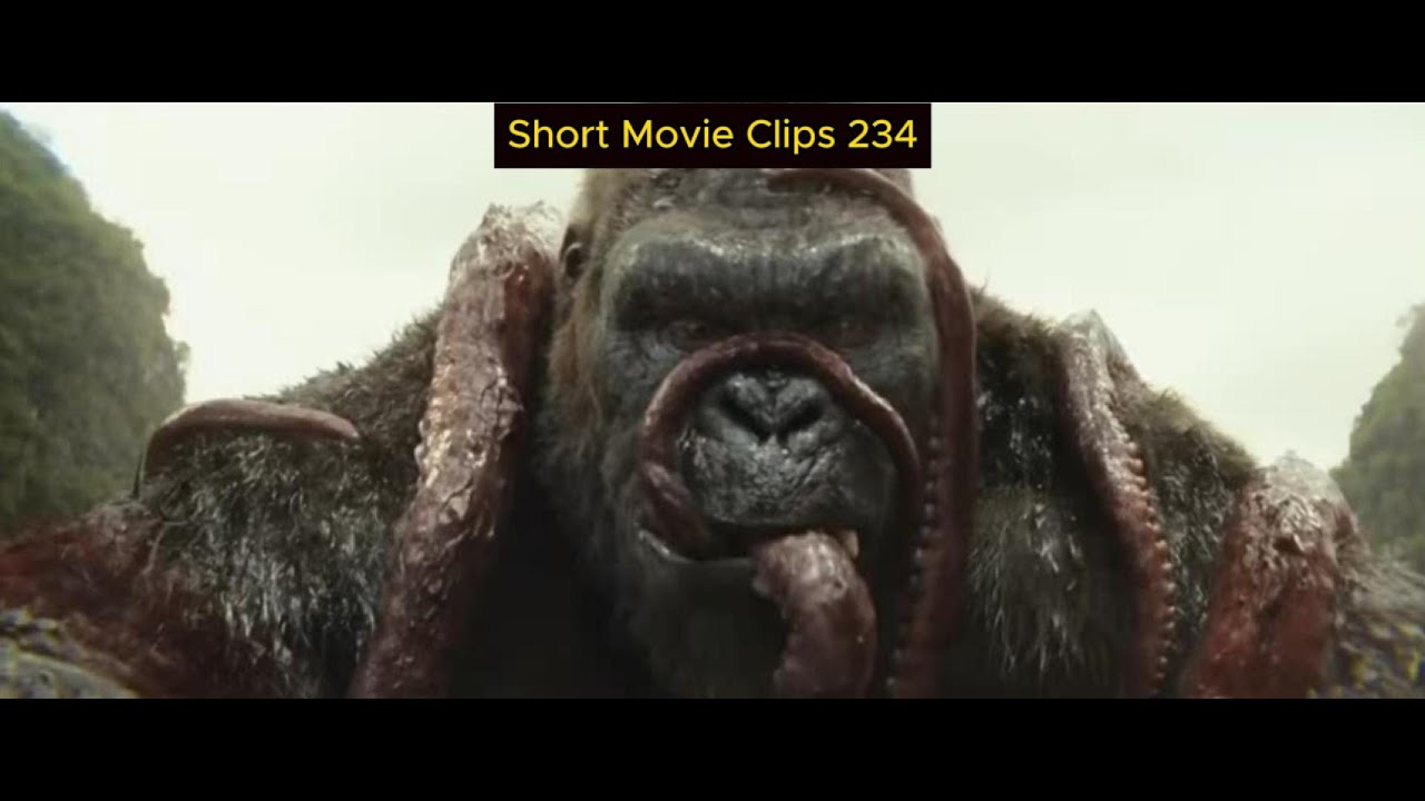KONG vs GIANT - Fight Scene - Kong: Skull Island (2017) Short Movie ...
