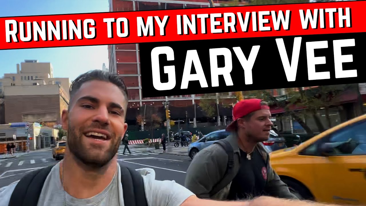 Interviewing Gary Vee (behind the scenes footage!) - YouTube