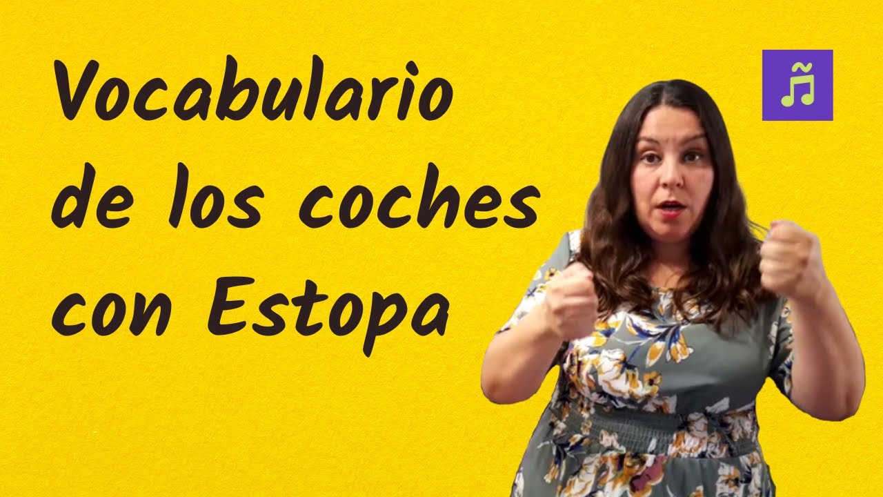 🚗 Dominar el español de COCHES y CONDUCCIÓN | Vocabulario avanzado con ...