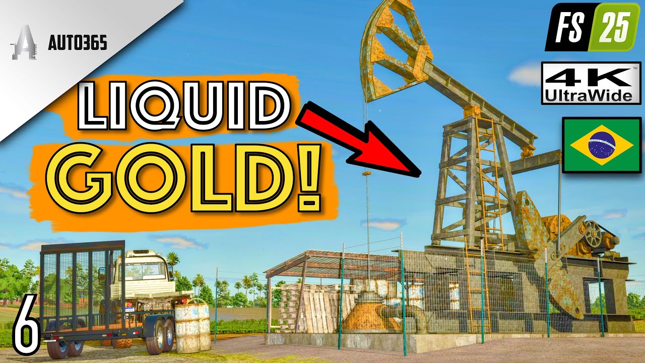 WE STRUCK OIL! | BRAZIL | Farming Simulator 25 | EP6 - YouTube