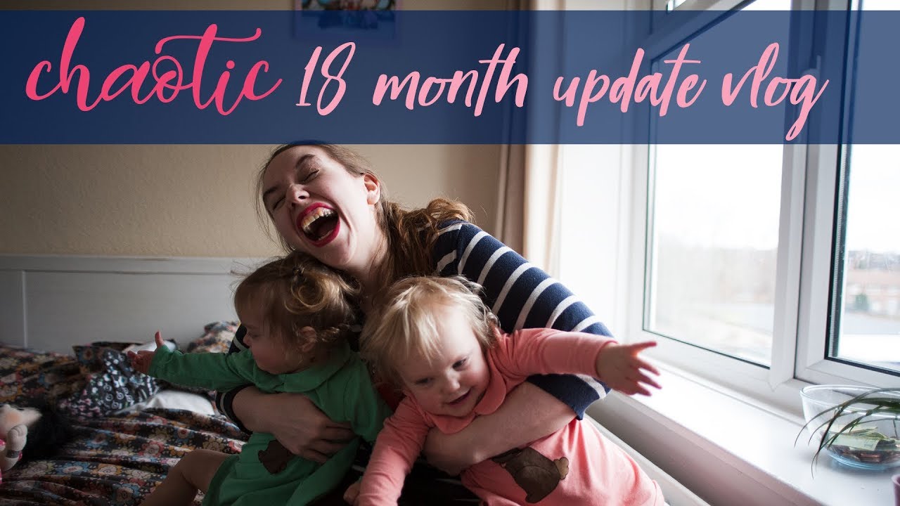 THEY FOUND THE SCISSORS // CHAOTIC 18 MONTH TWIN UPDATE - YouTube