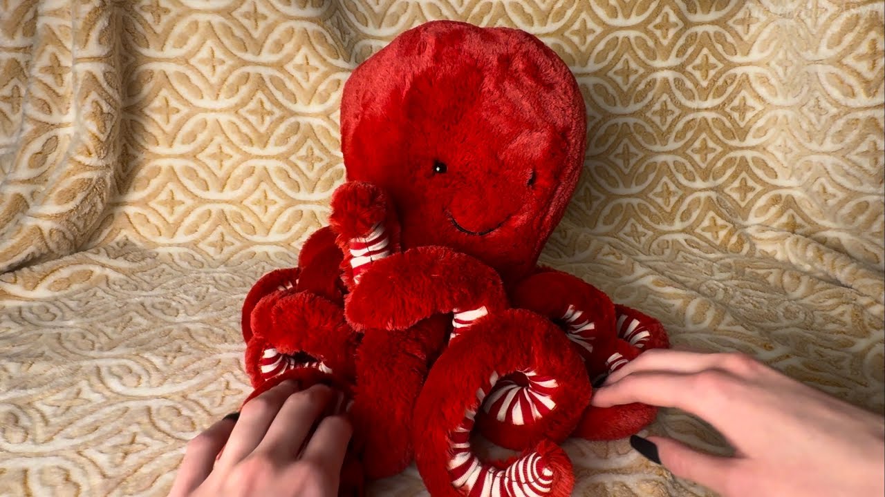 ASMR Fuzzy Octopus 🐙 Tingly Scratching and Personal Attention - YouTube