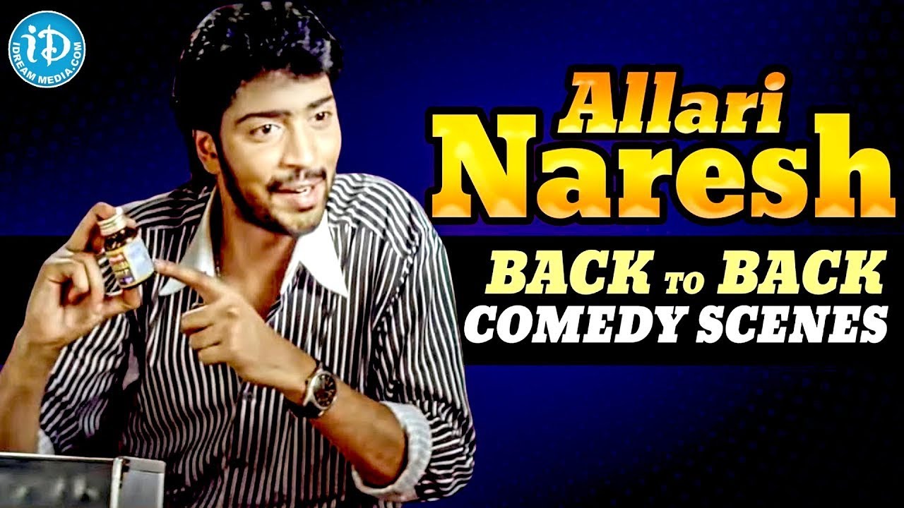 Allari Naresh Back To Back Non Stop Comedy Scenes | Allari Naresh ...