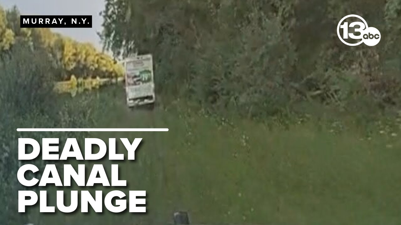 Dashcam video shows U-Haul driving onto Erie Canal pathway before ...