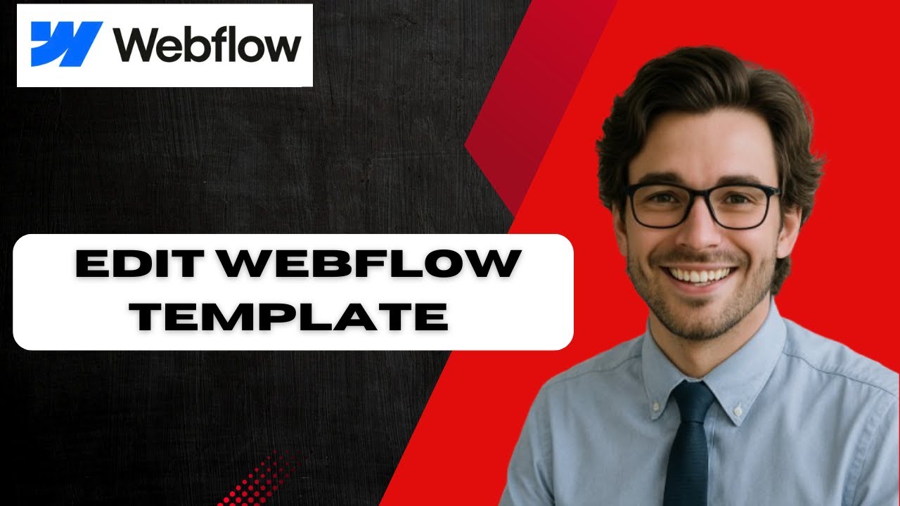 How To Edit Webflow Template! (full guide 2025) - YouTube