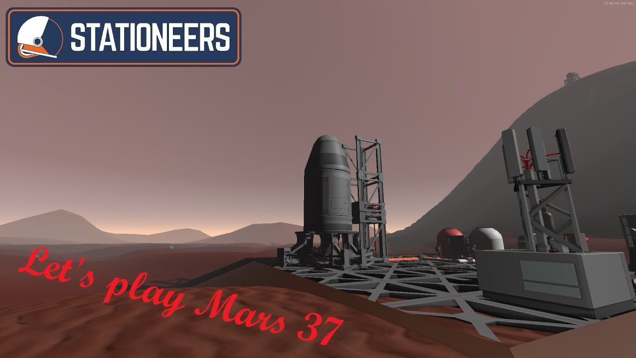 Stationeers Let's play Mars 37 Cakes and Rockets - YouTube