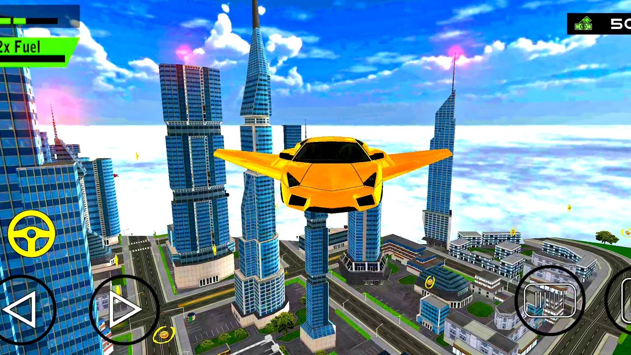 Flying Car Simulator: Epic Stunts & Racing | Android Gameplay - YouTube