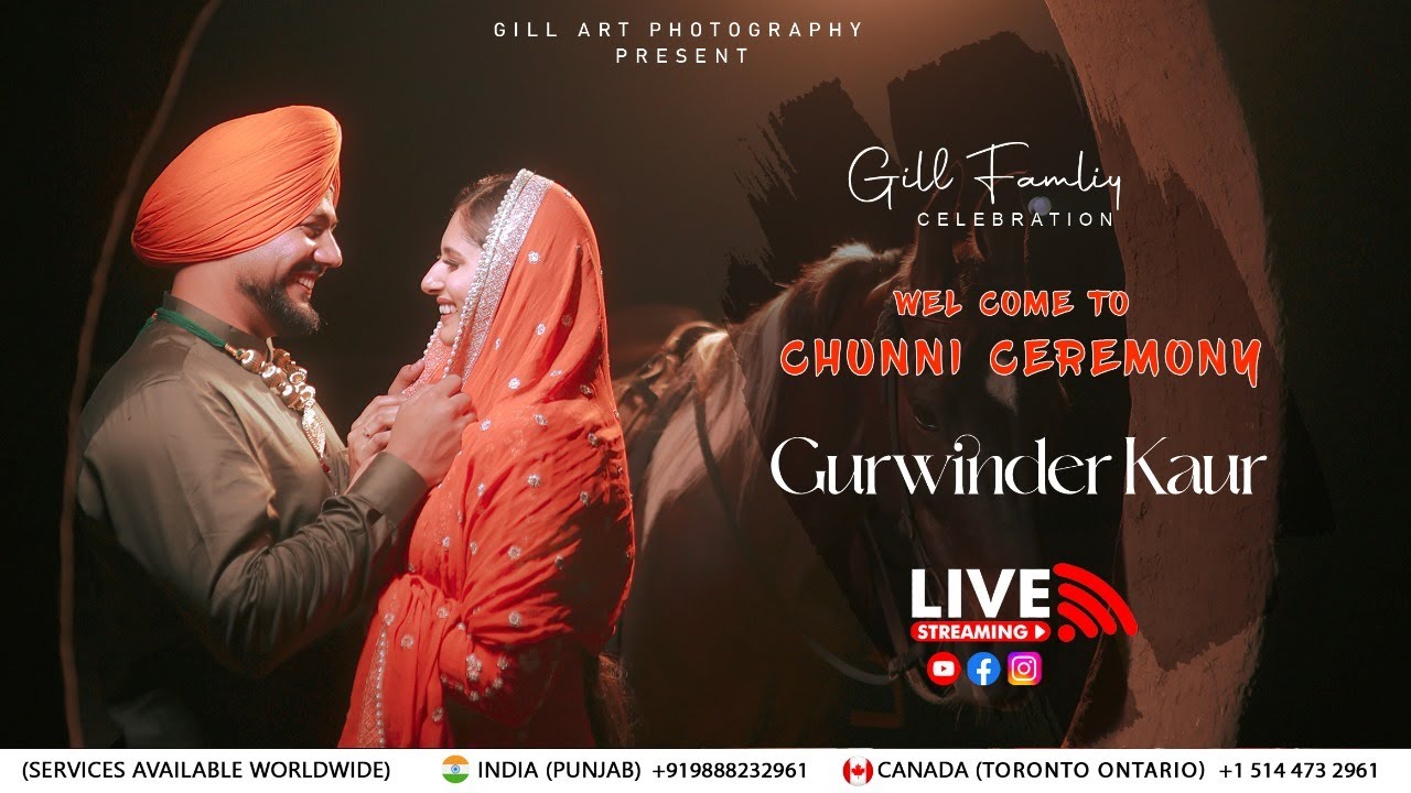 NAVPREET SINGH GILL & GURWINDER KAUR || CHUNNI LIVE || 15-12-2024 - YouTube
