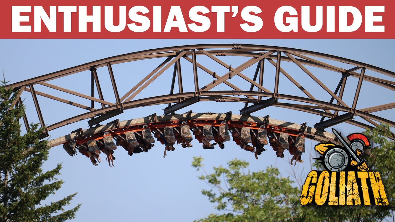 Goliath // Six Flags Great America: Enthusiast's Guide - YouTube