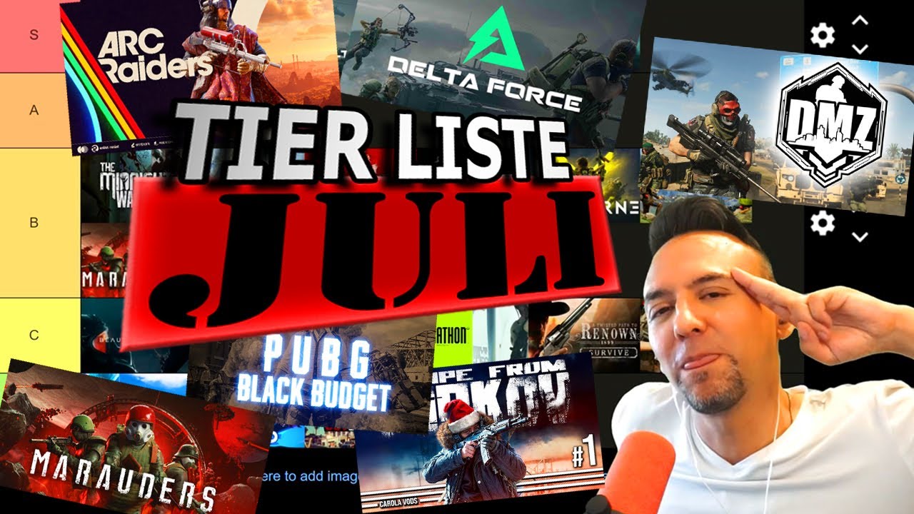 Die besten Extraction Loot Shooter: Tier Liste Juli 2025 - YouTube