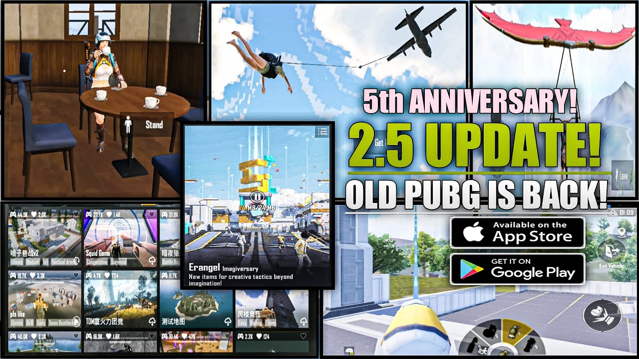 🤩 Old PUBG Is Back - 5th Anniversary Mode | Biggest Update Is Here | 2. ...