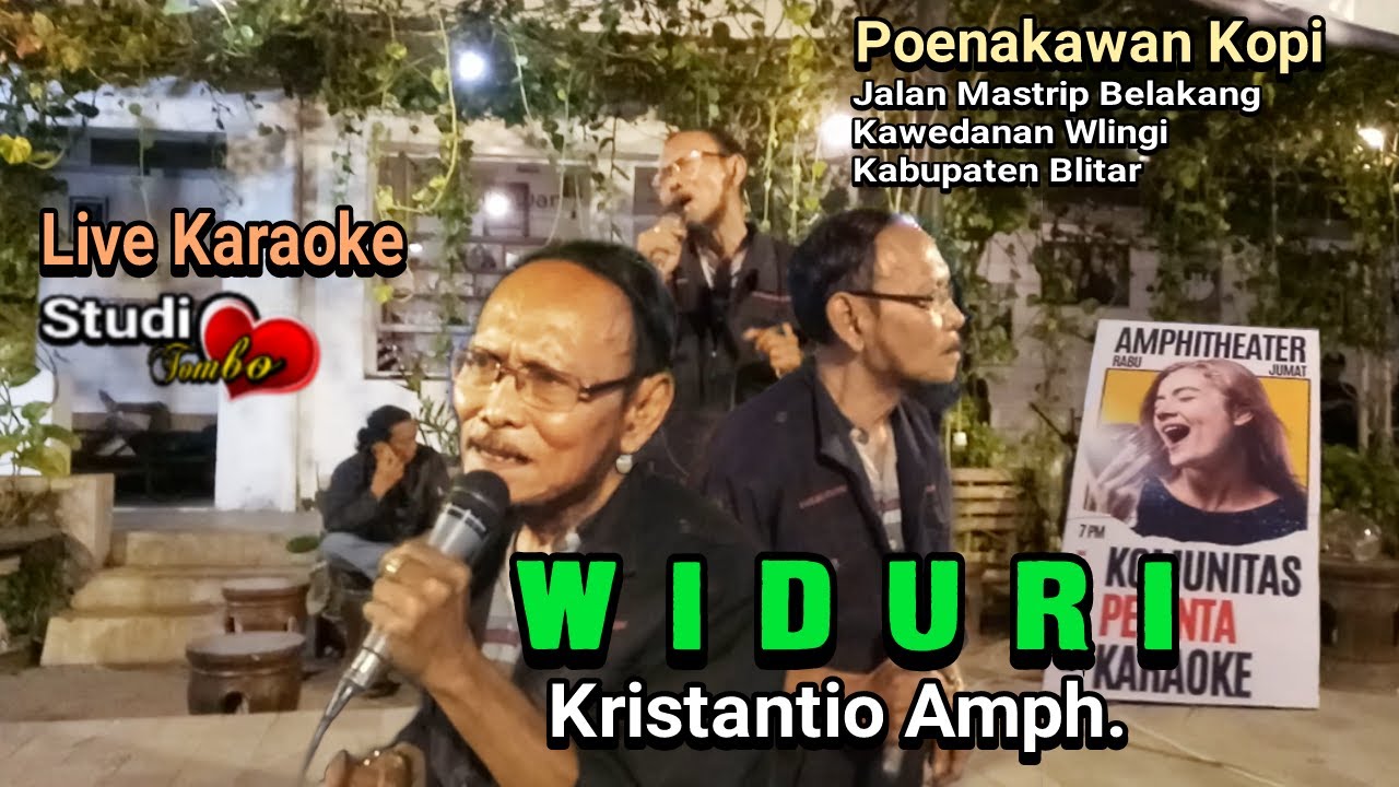 Widuri Cover lagu Kristantio Amph Live Music Karaoke - YouTube
