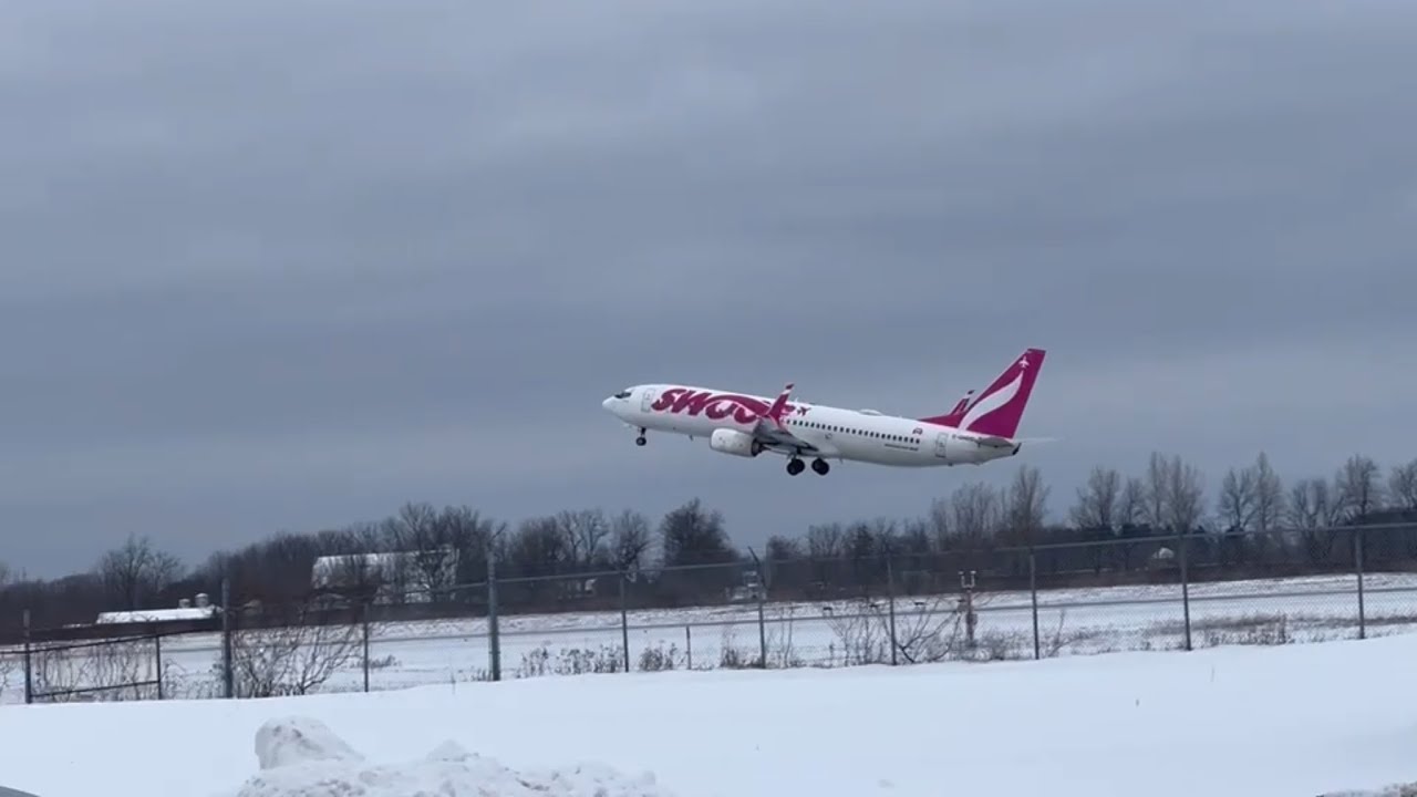 I went plane spotting at Hamilton International Airport it was the ...