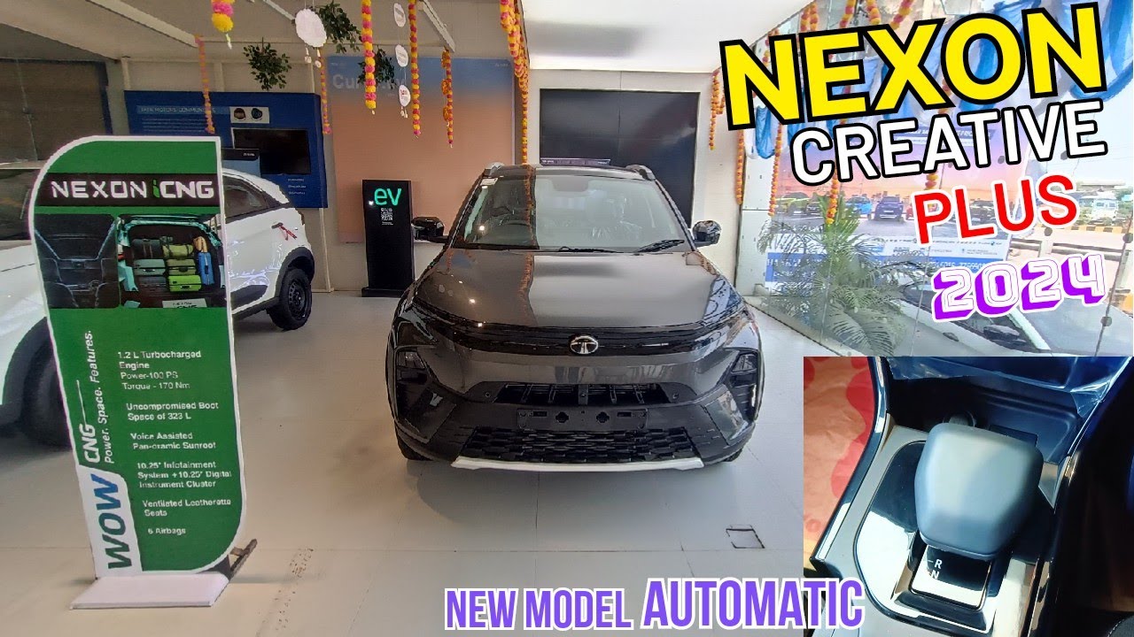 2024 New Updated Nexon Creative Plus AMT Model🔥Diesel Review | Walk ...