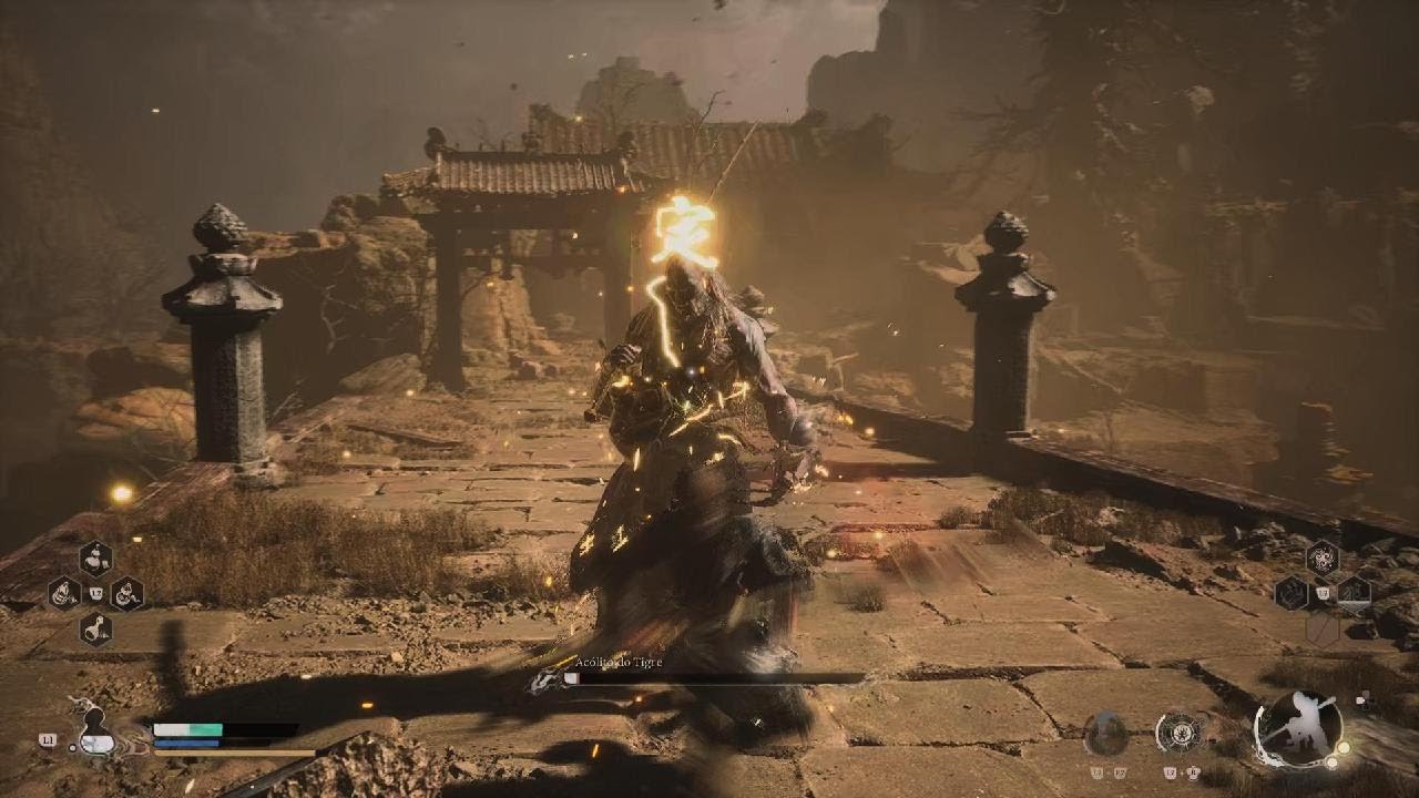 Black Myth: Wukong, obtendo o Espírito de Acólito do Tigre e o objeto ...