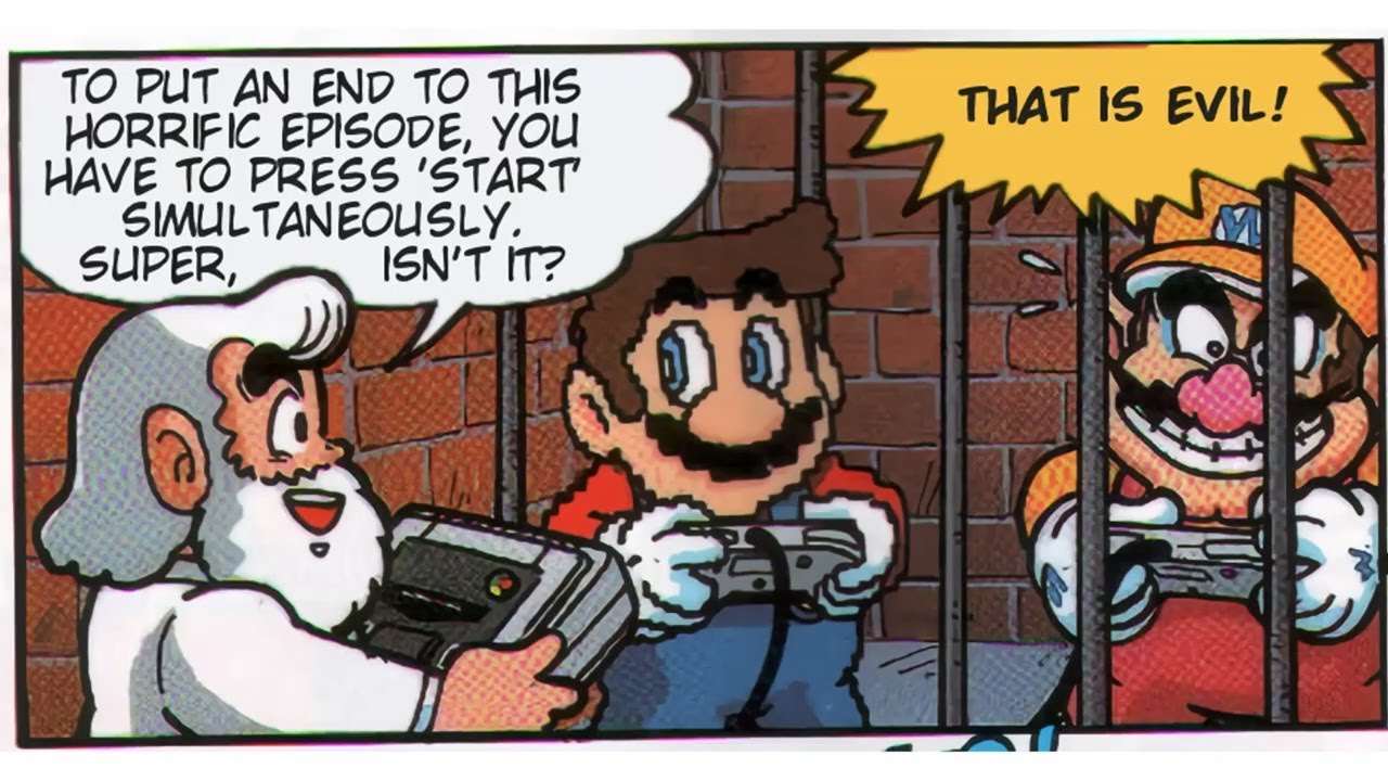 Mario & Wario & MegaMan in The Transformation - Comic 🍄🧄 - YouTube