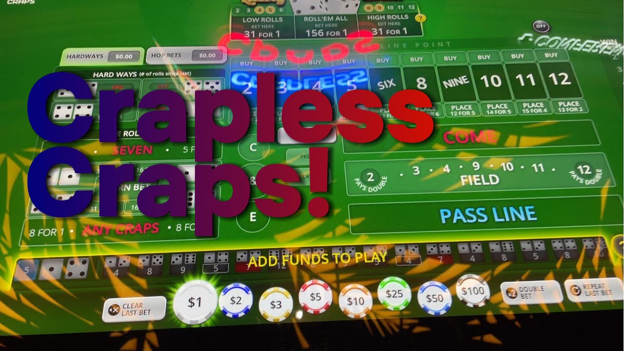 How Much Can You Win With Just One Roll? Crapless Bubble Craps Run ...