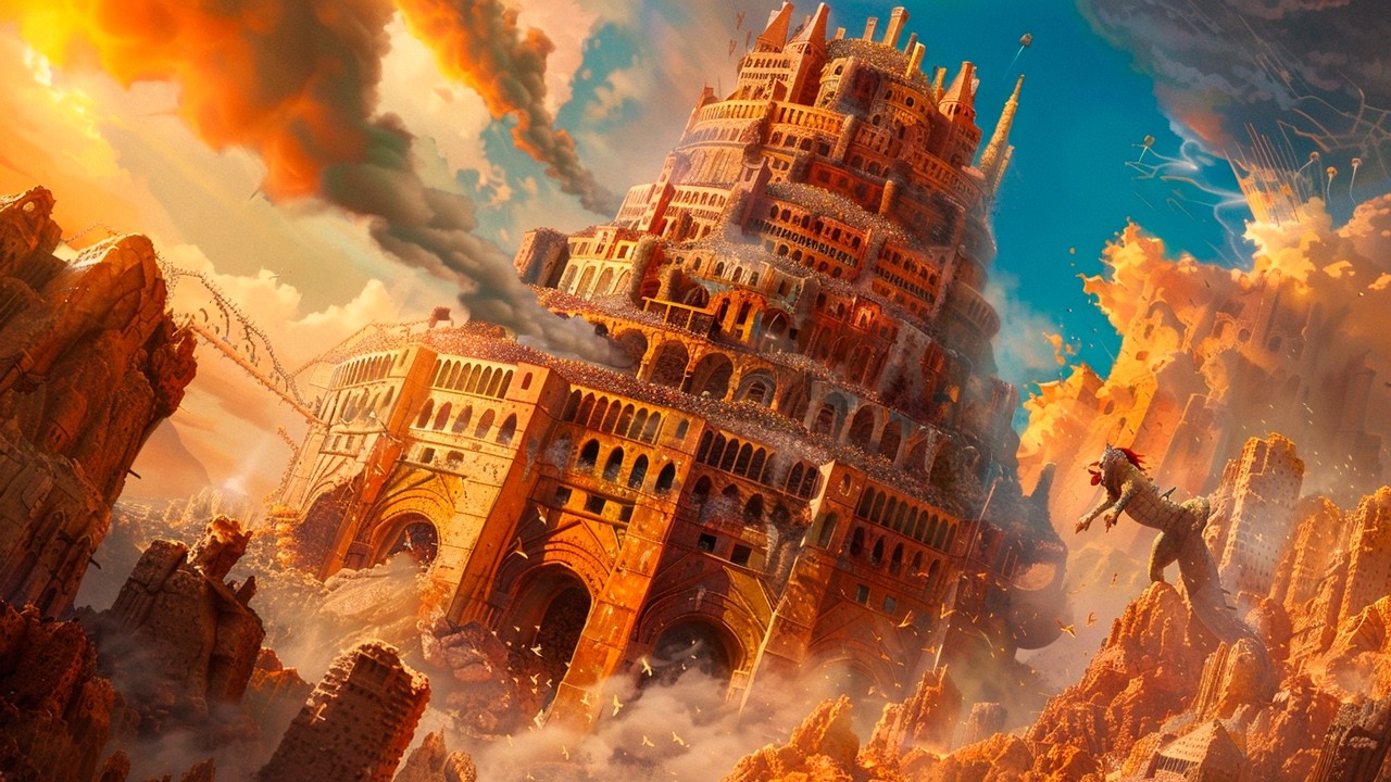 THE HIDDEN TRUTH ABOUT THE TOWER OF BABEL. The fall of the great Iberia ...