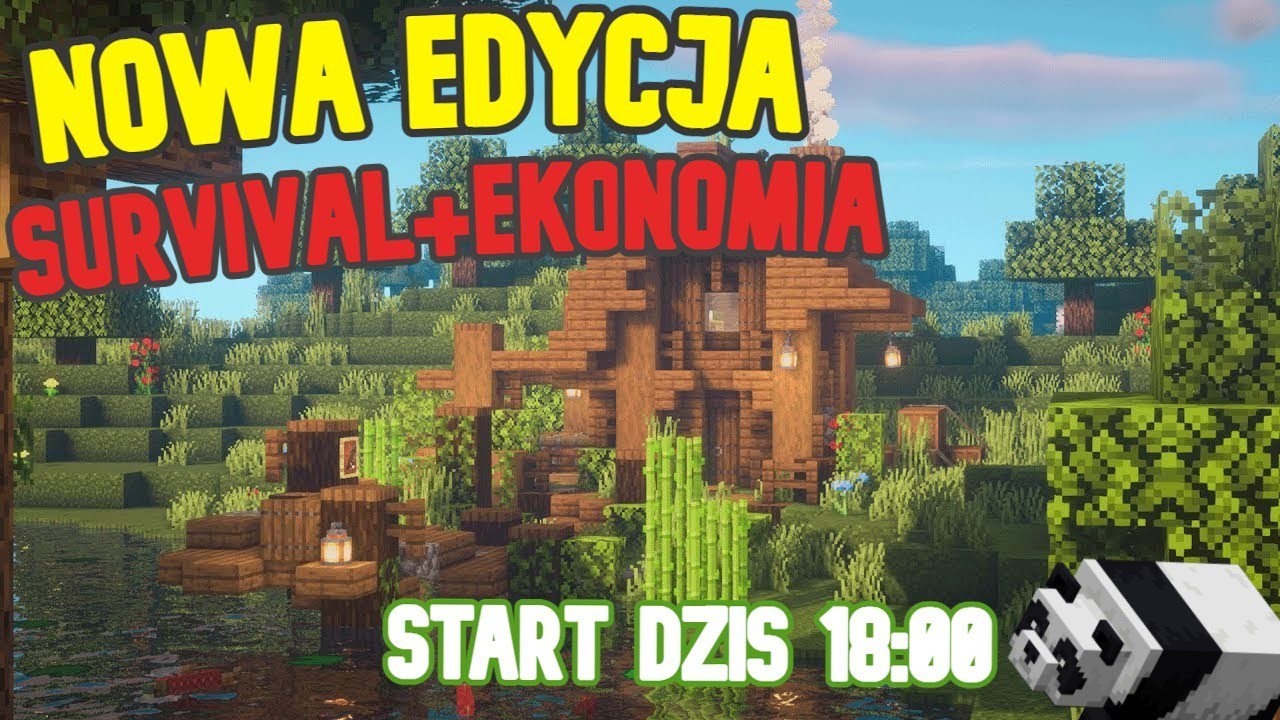 NAJLEPSZY SERWER MINECRAFT SURVIVAL + EKONOMIA NA WERSJĘ 1.19.3 W ...