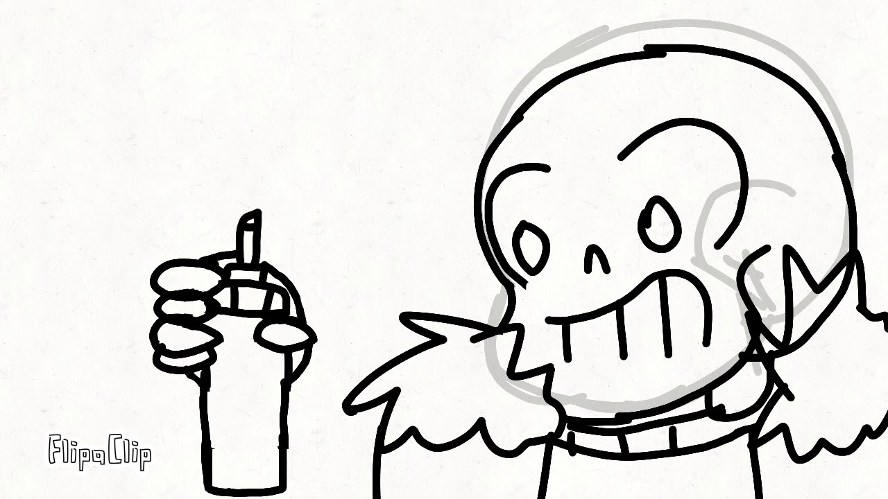 sans drinking his ketchup - YouTube