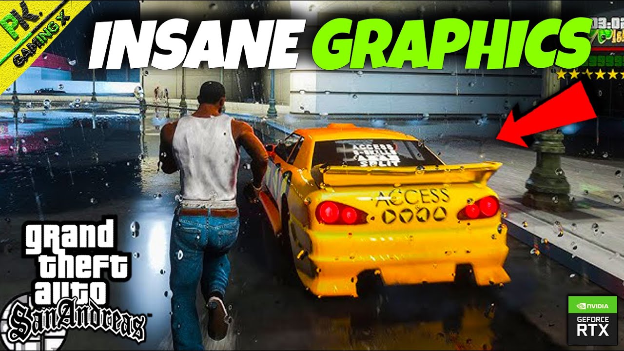 GTA San Andreas with GTA 5 Graphics? 🔥 NEXT LEVEL Realism Mod (Full ...
