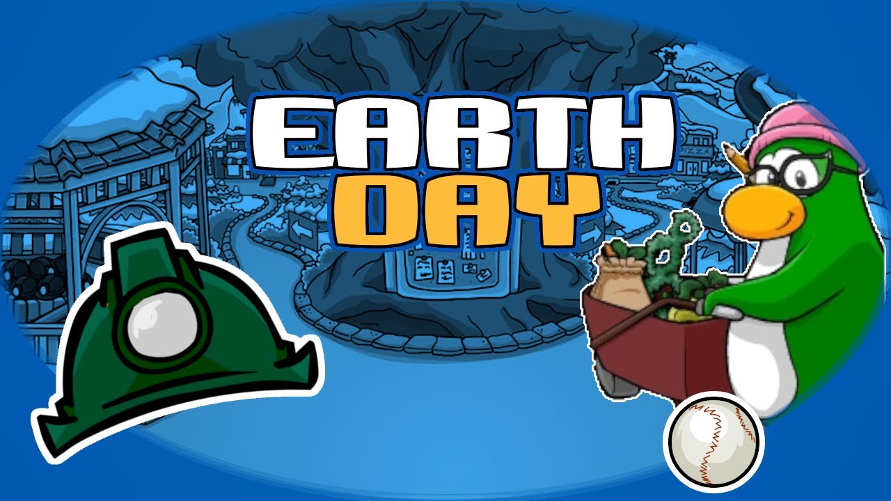 Club Penguin Journey - BASEBALL Update + Earth Day Event - YouTube