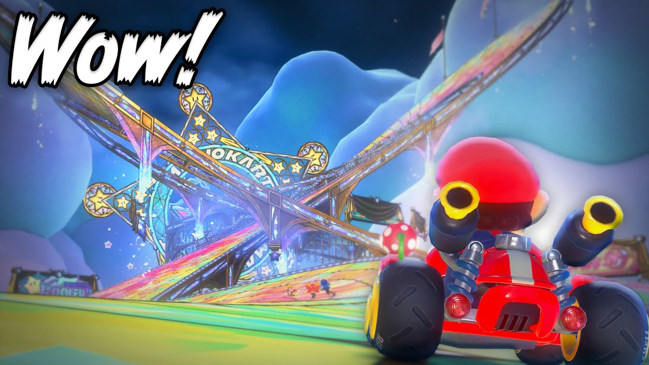 Rainbow Road for the First Time! - YouTube