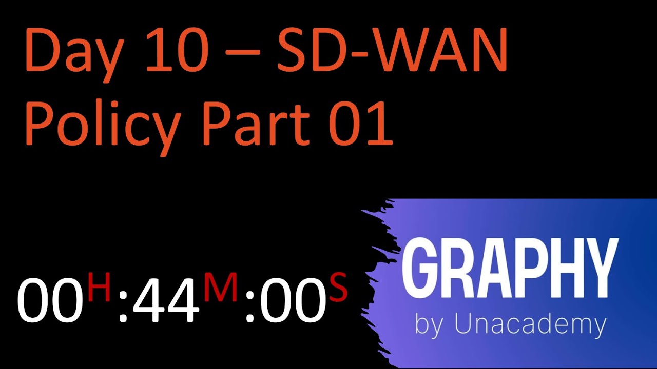 SD-WAN - 2023 - Day10 - Policy Introduction - part 01 - YouTube