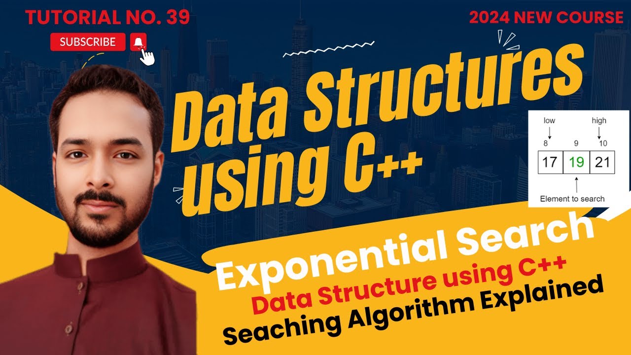 Tutorial 39 Exponential Search Algorithm Explained In C Exploring Searching Data Structures 7218