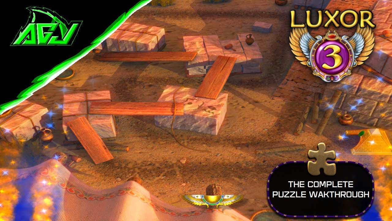Luxor 3 - The Complete Puzzle Walkthrough - YouTube