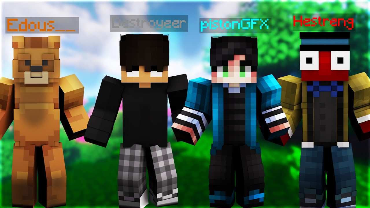 Modern Bedwars na qplay w/Hestreng,Edous_,Destroyeed,rederon__ - YouTube
