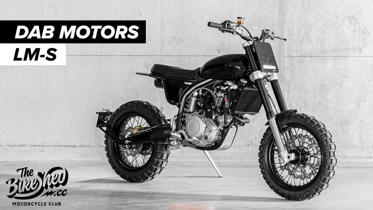 DAB Motors LM-S custom built motorcycle - YouTube