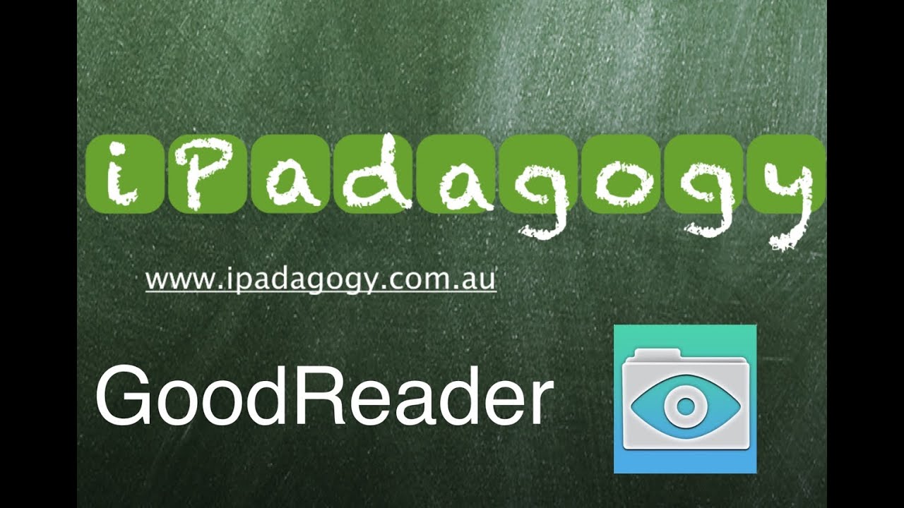 iPadagogy - App Review - GoodReader Video Tutorial - YouTube